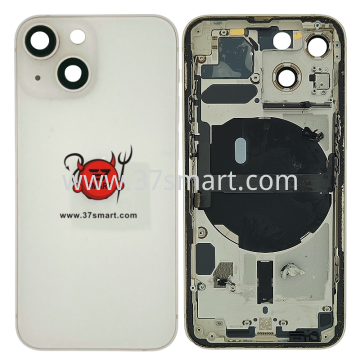 iPhone 13 Mini Disassemble Cover Back+Flex Power Grado B+ Bianco
